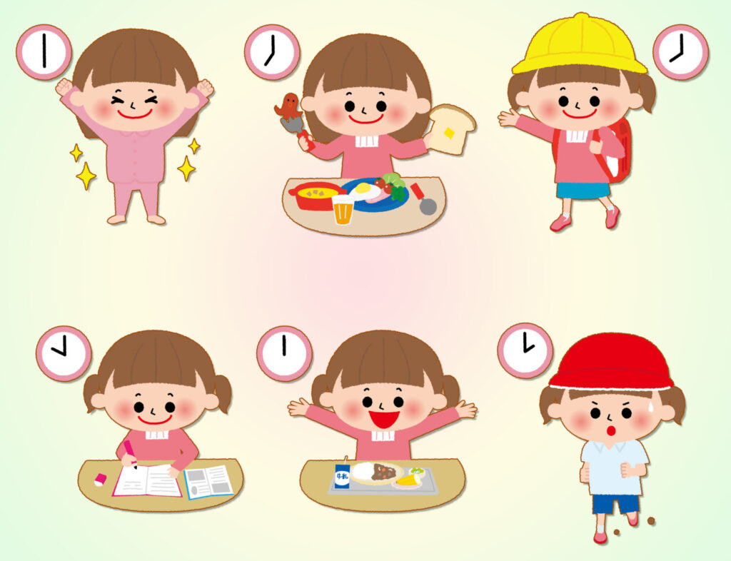 「早寝早起き朝ごはん」 出仲間こども園